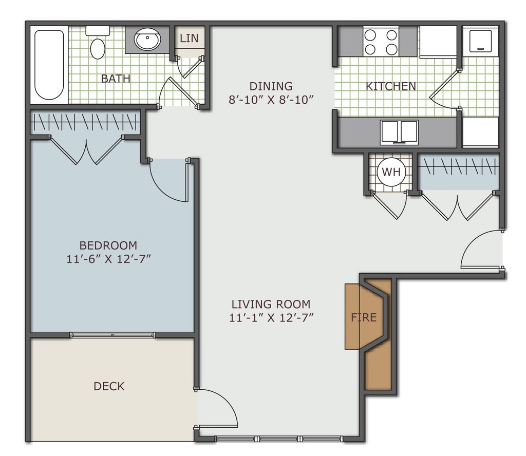 Woods of Post House Apartments in Jackson, TN | ApartmentHomeLiving.com