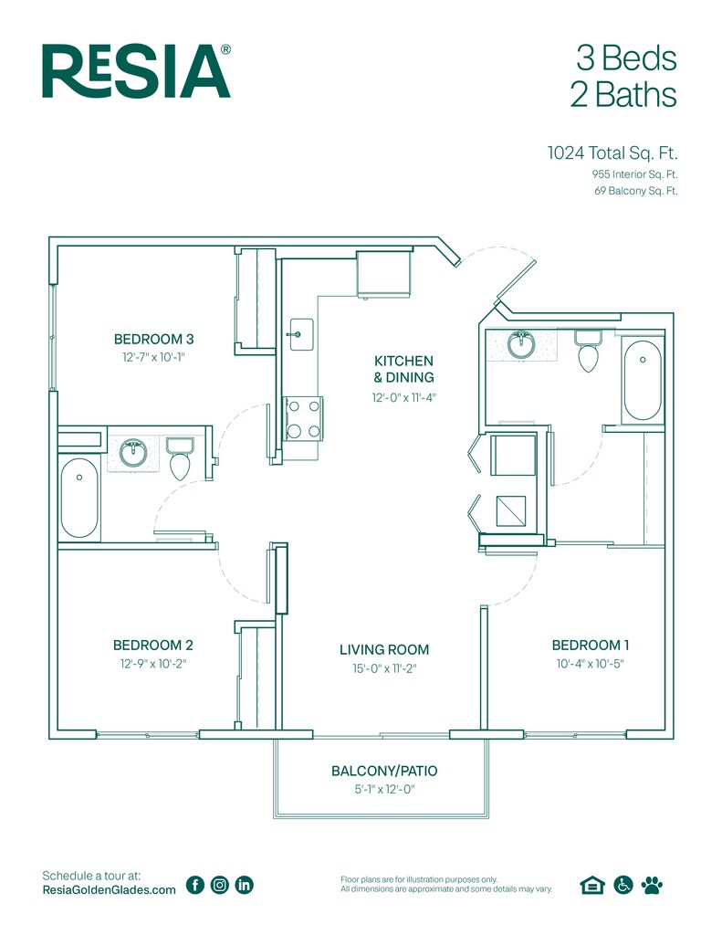Resia Golden Glades Apartments in Miami, FL | ApartmentHomeLiving.com