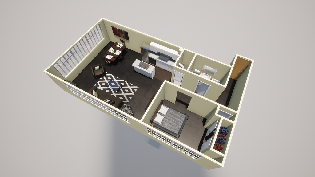 Block 2 Lofts | Little Rock, AR Apartments