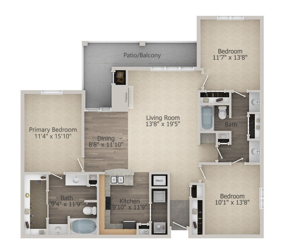 Enclave at Winghaven Apartments in O'Fallon, MO | ApartmentHomeLiving.com