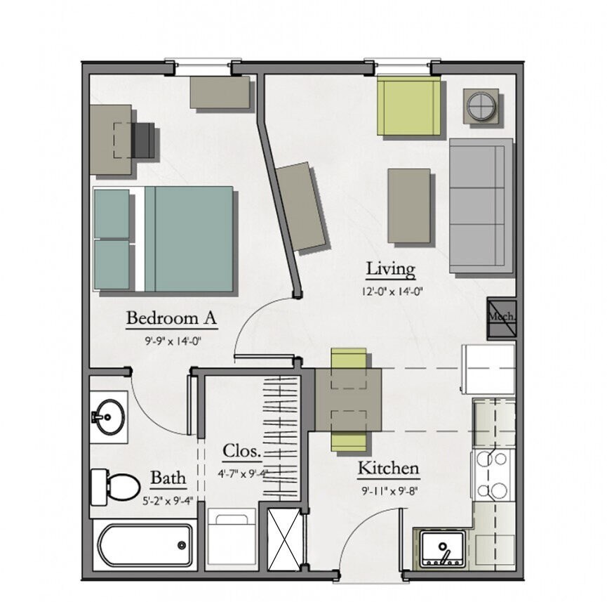 Hannah Lofts Apartments in East Lansing, MI | ApartmentHomeLiving.com