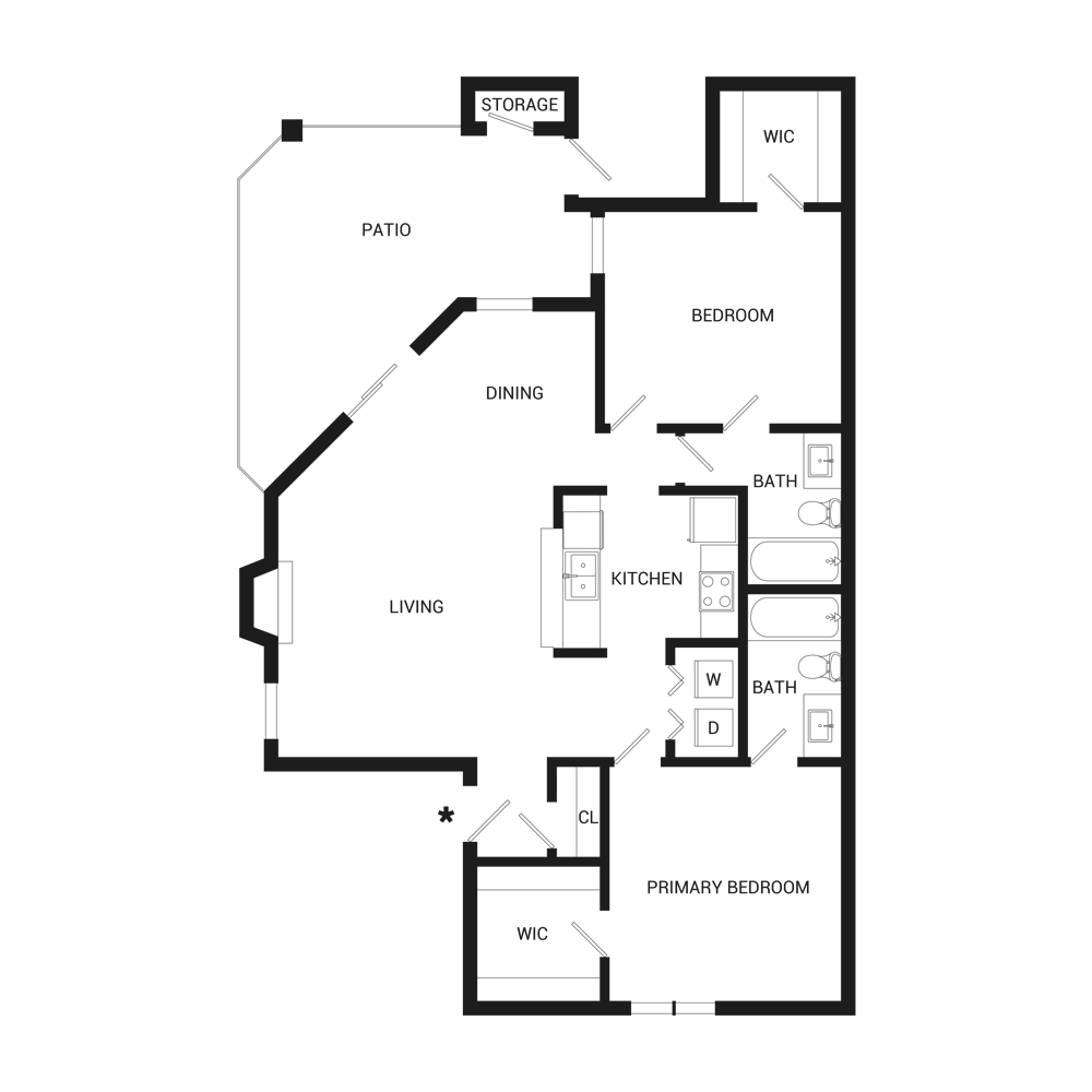 Verandahs at Cliffside Apartments in Arlington, TX ...