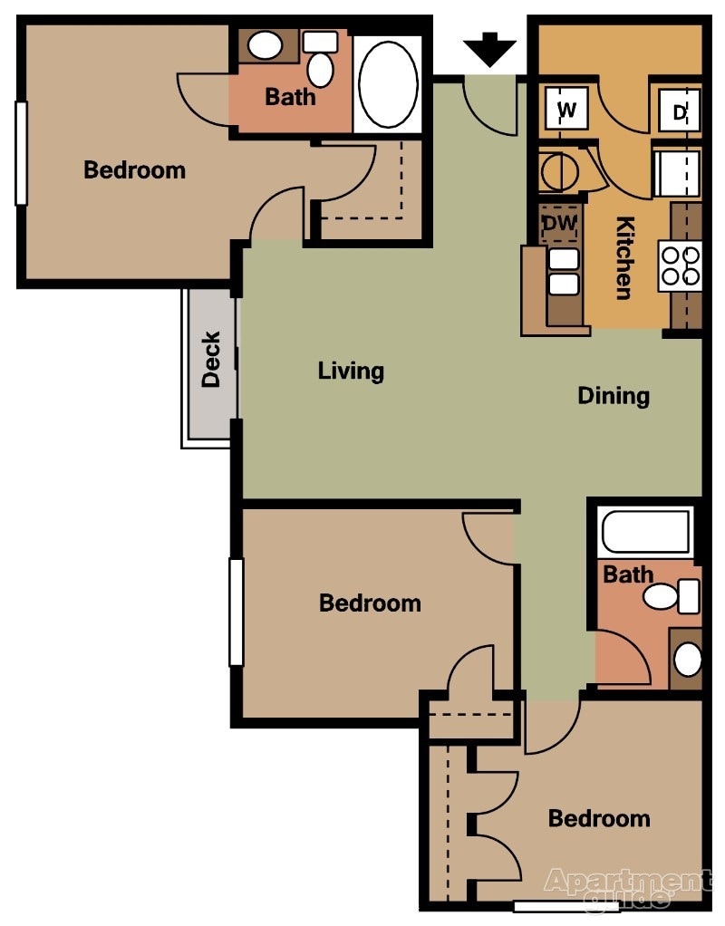 Sterling Glen Apartments in Chesterfield, VA | ApartmentHomeLiving.com