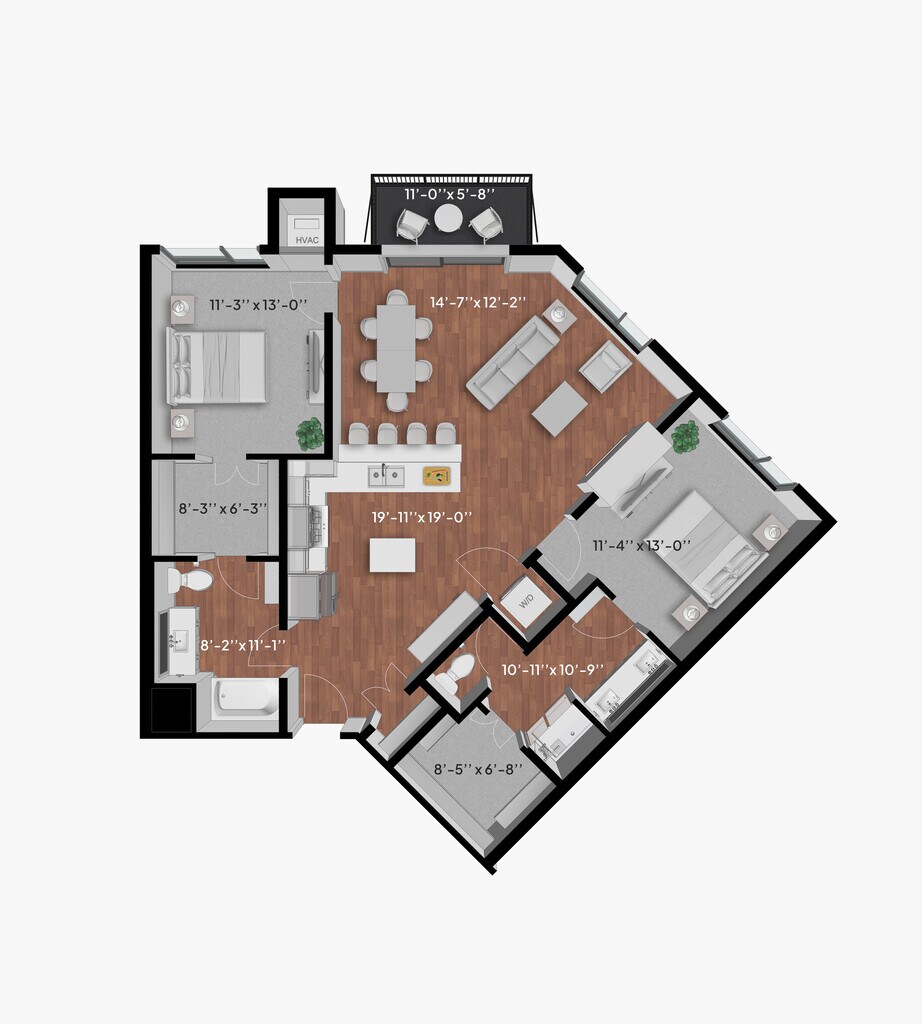 The Ruby Apartments in St. Anthony, MN | ApartmentHomeLiving.com