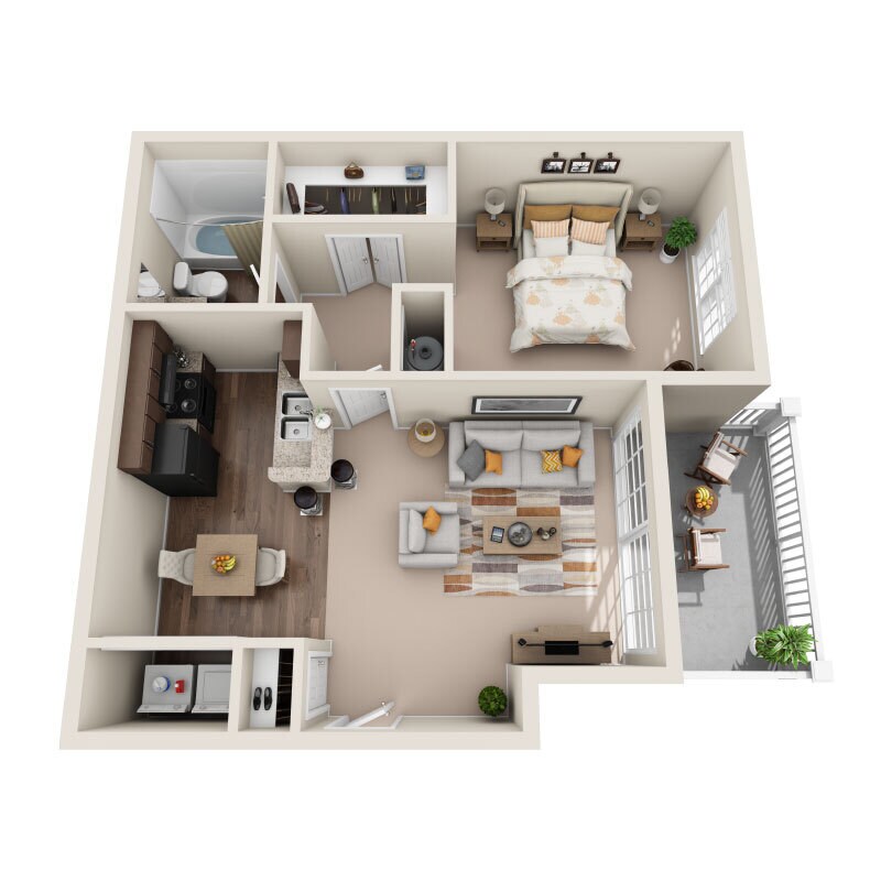 Alexander Court Apartments in Reynoldsburg, OH | ApartmentHomeLiving.com