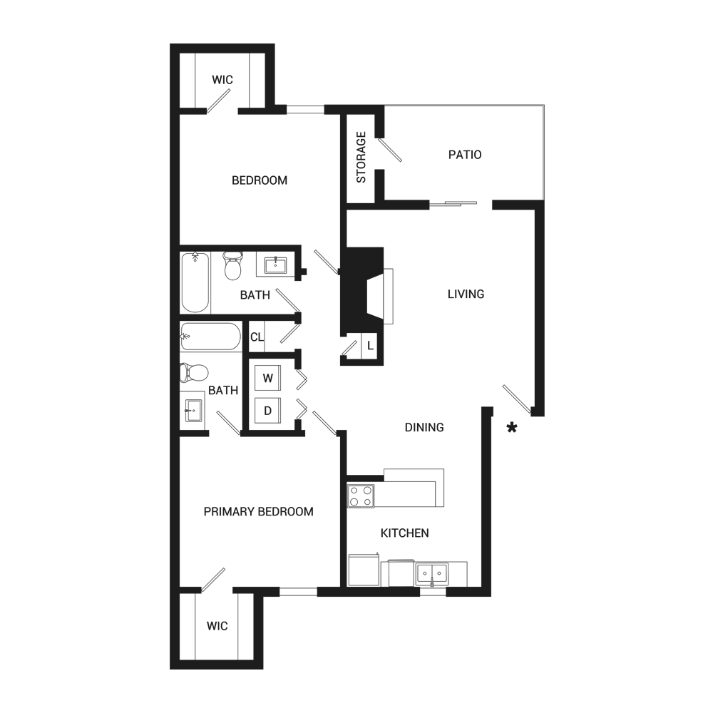 Verandahs at Cliffside Apartments in Arlington, TX ...