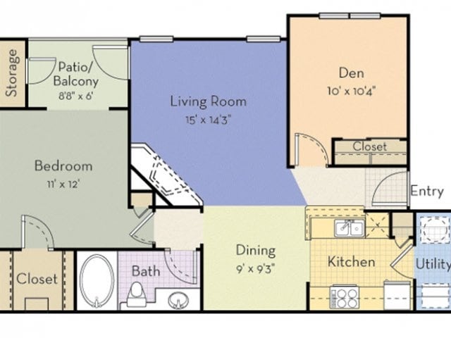 Riachi at One21 Apartments in Plano, TX | ApartmentHomeLiving.com
