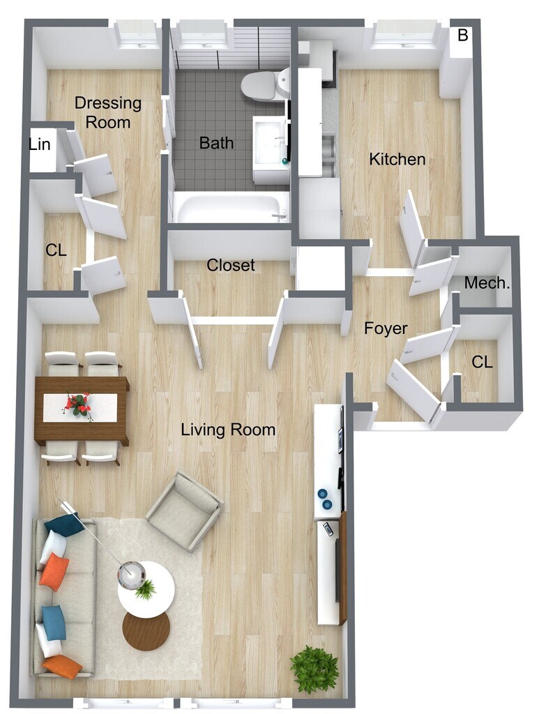 Springwells Park Apartments in Dearborn, MI | ApartmentHomeLiving.com