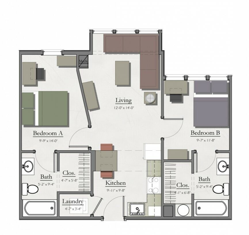 Hannah Lofts Apartments in East Lansing, MI | ApartmentHomeLiving.com