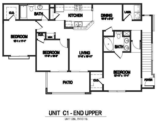 Castilleja Apartments in El Paso, TX | ApartmentHomeLiving.com