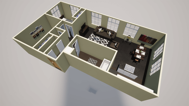 Block 2 Lofts Apartments in Little Rock, AR | ApartmentHomeLiving.com