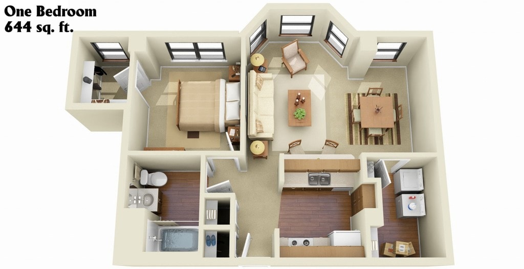 The Marott Apartments in Indianapolis, IN | ApartmentHomeLiving.com