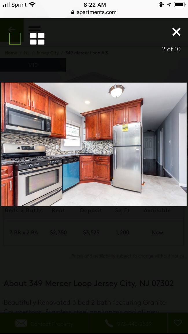 349 Mercer Loop | Rentals in Jersey City, NJ