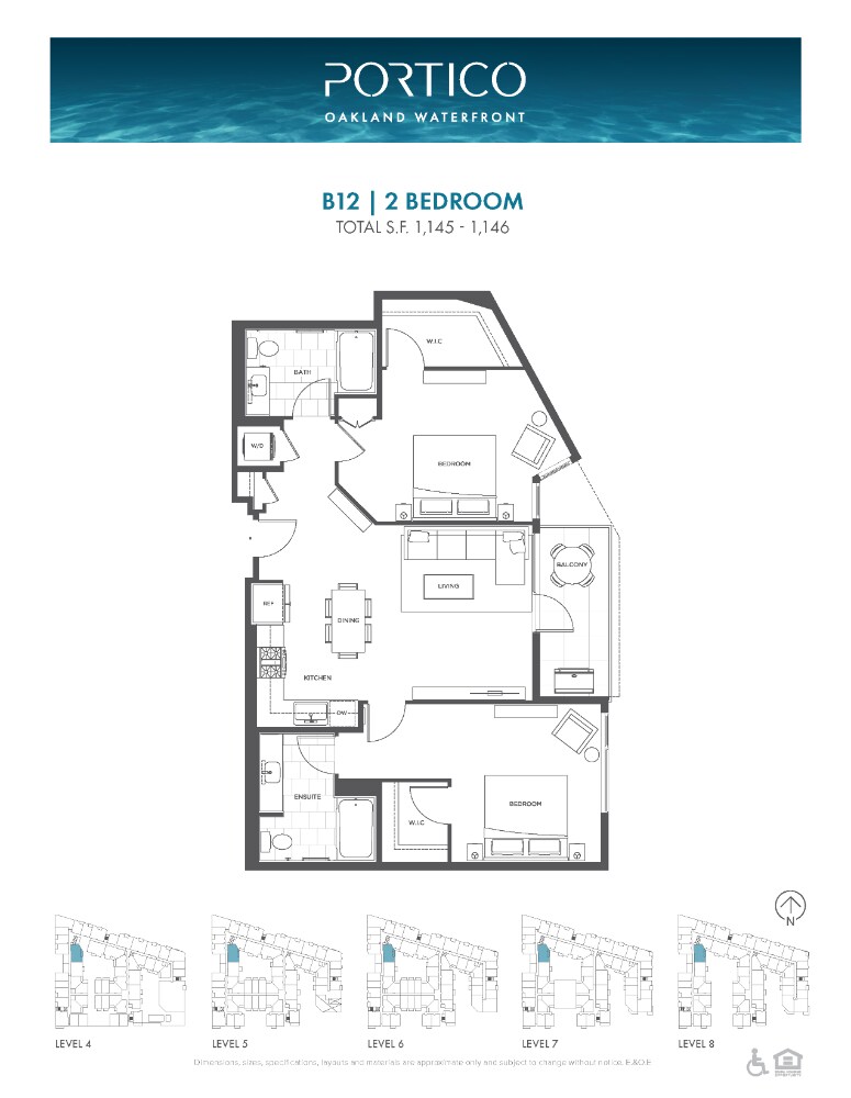 Portico Waterfront Apartments in Oakland, CA | ApartmentHomeLiving.com