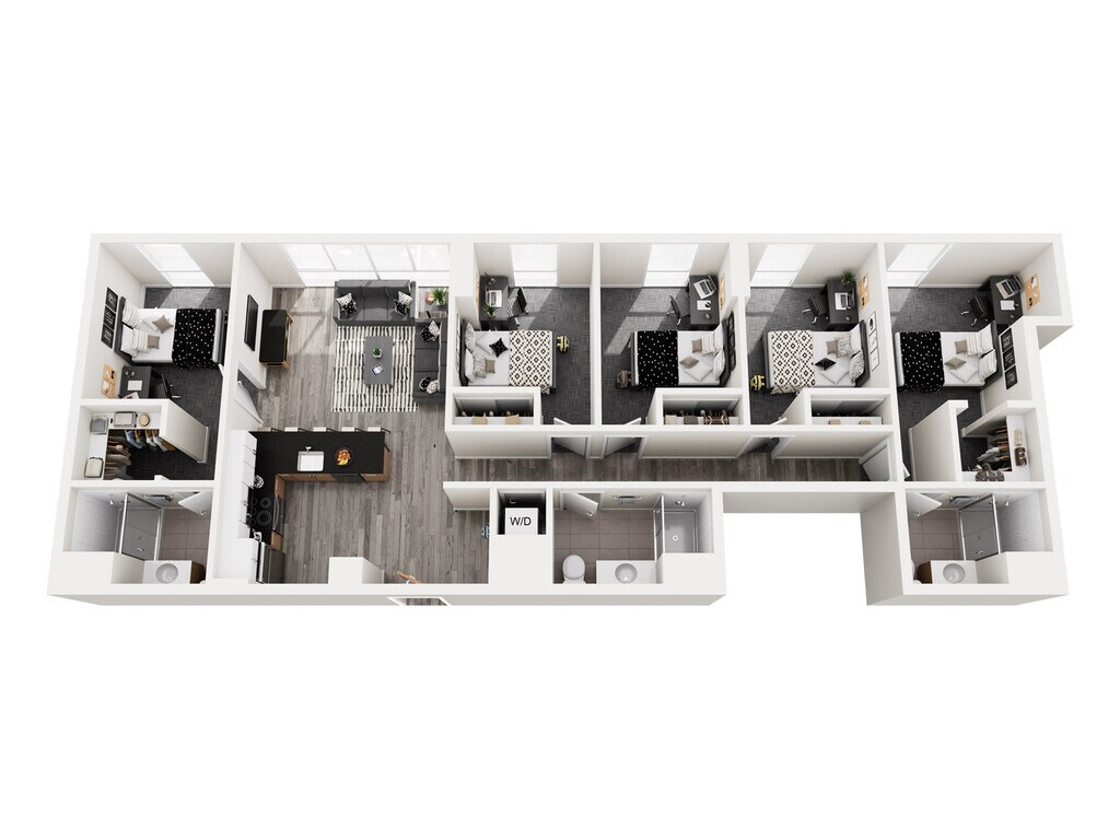 Hub on Campus Madison Apartments in Madison, WI | ApartmentHomeLiving.com