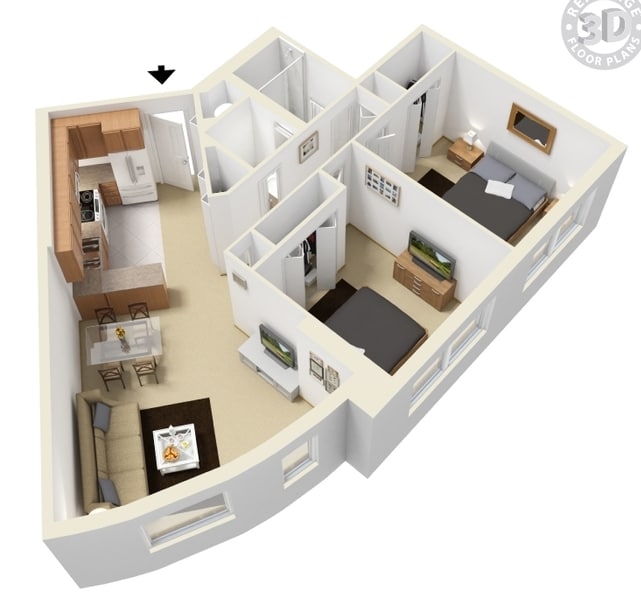 Back Bay Tower Apartments in Portland, ME | ApartmentHomeLiving.com