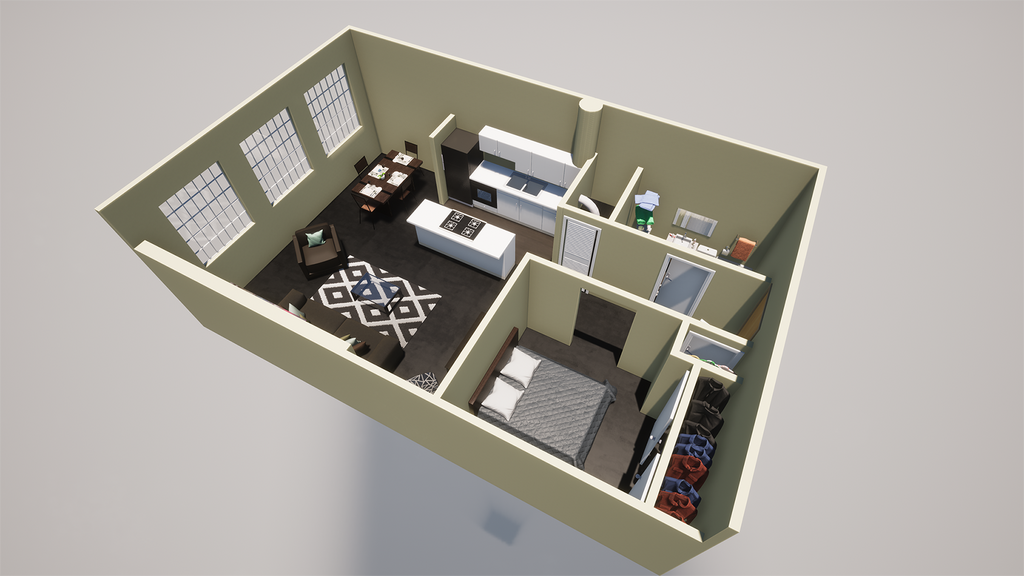 Block 2 Lofts Apartments in Little Rock, AR | ApartmentHomeLiving.com