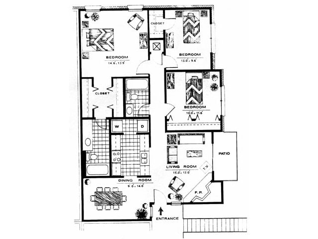 Jefferson Lakes Apartments | Baton Rouge, LA Apartments