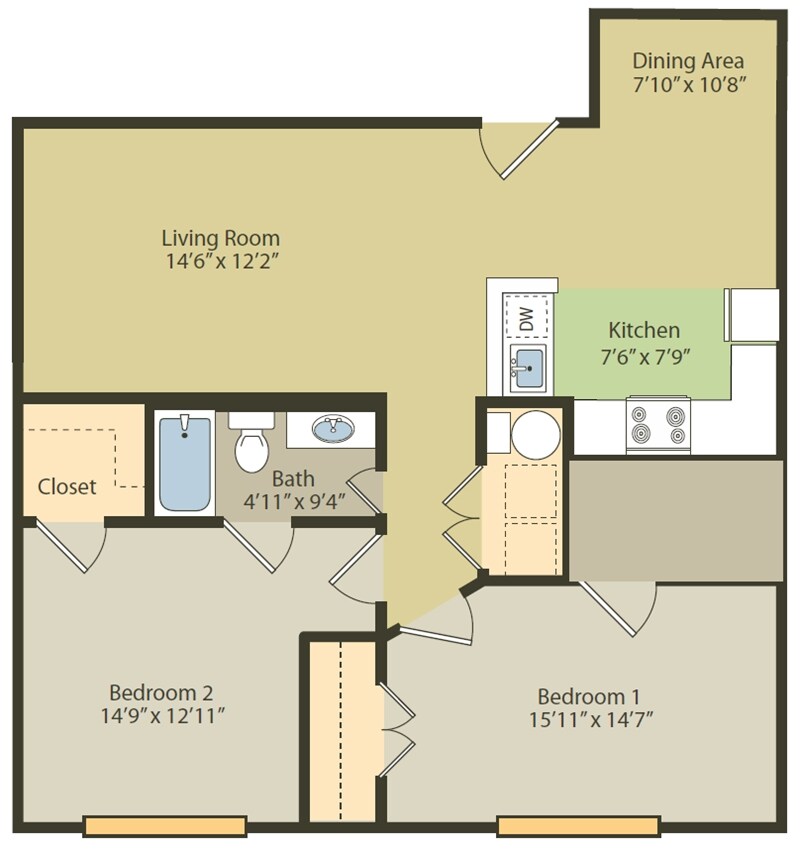Morgan Ridge Apartments in Winston-Salem, NC | ApartmentHomeLiving.com