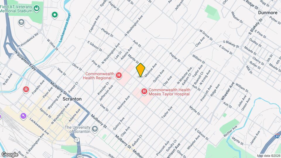 809 Monroe Ave, Unit 2B | Rentals in Scranton, PA