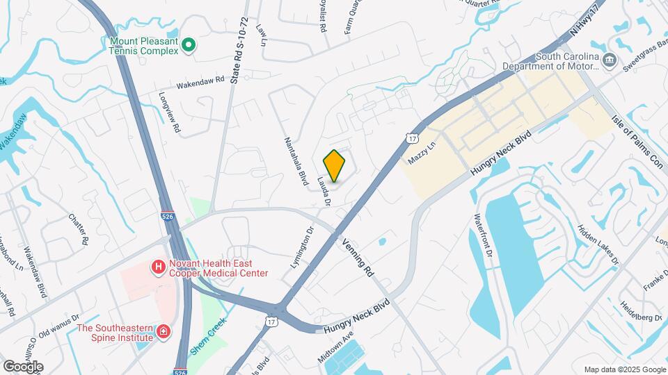 The Wando East Townhouse Apartments and Nearby Mount Pleasant ...