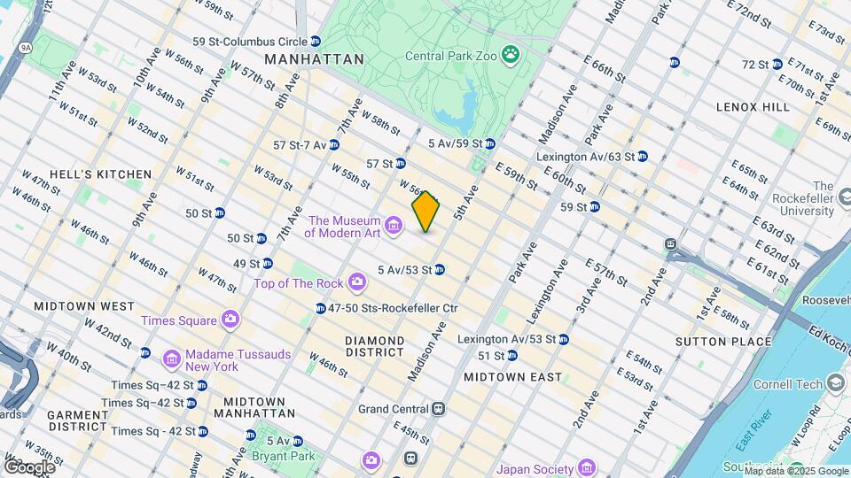 West 55th Street Apartments and Nearby New York Apartments For Rent ...