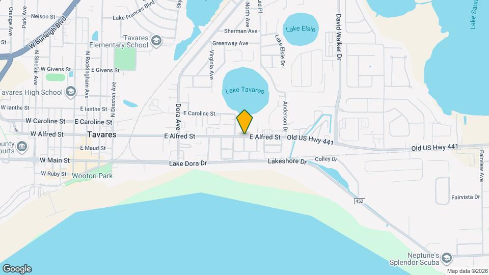 Tava Dora Motel & Apartments and Nearby Tavares Apartments For Rent ...