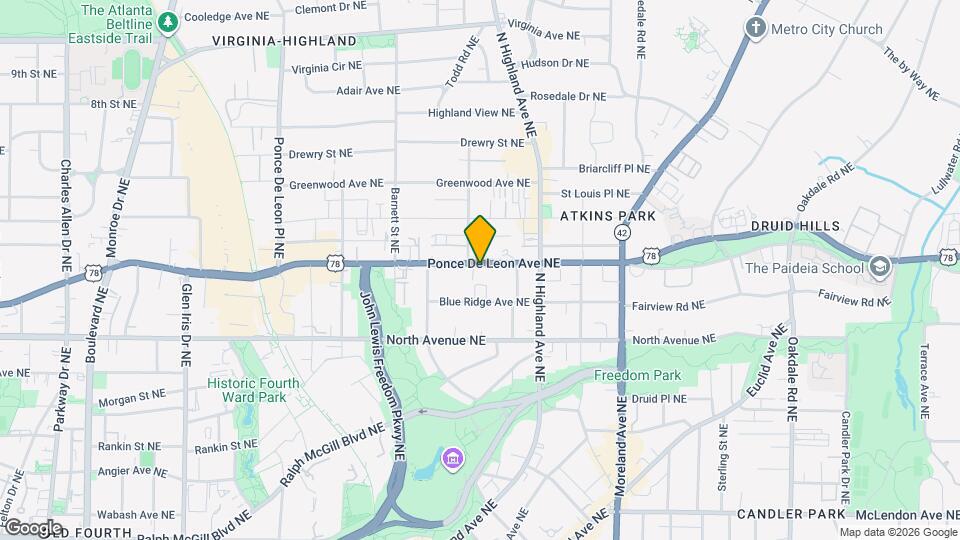 Inman Park Properties Apartments and Nearby Atlanta Apartments For Rent ...