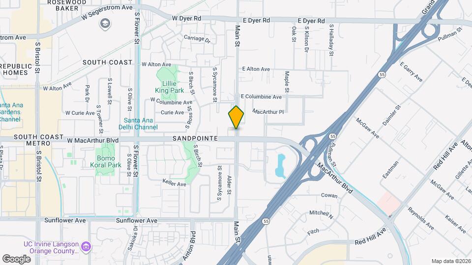 Pinnacle at Mac Arthur Place Apartments and Nearby Santa Ana Apartments ...