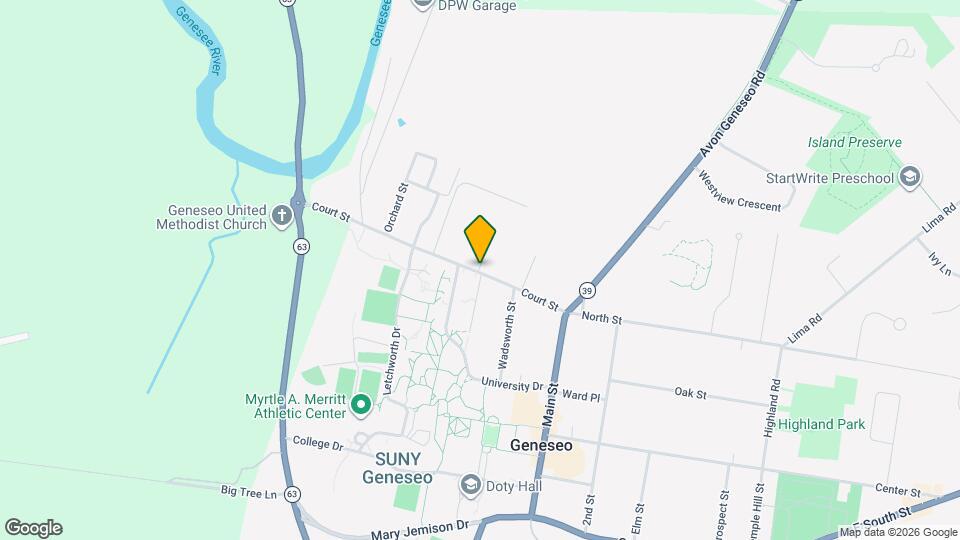 Courtside Apartments and Nearby Geneseo Apartments For Rent | Geneseo, NY