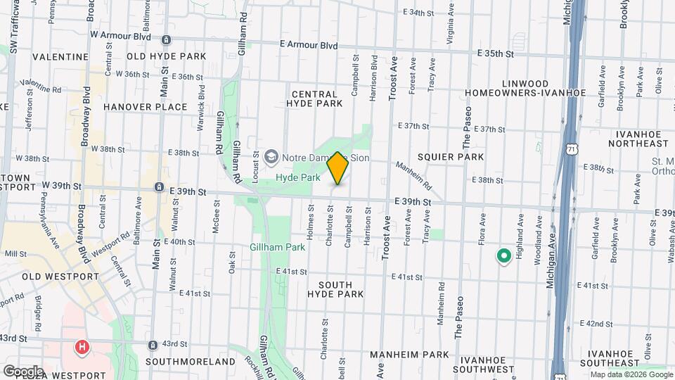 3849 Charlotte St | Rentals in Kansas City, MO