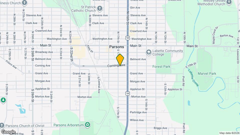 1630 Corning Ave Apartments | Parsons, KS Apartments For Rent