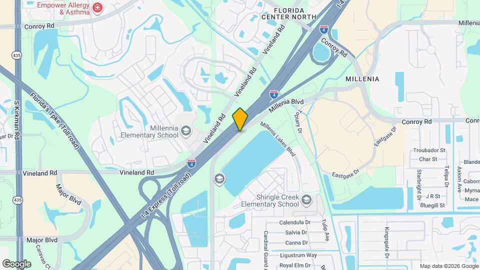 NorthBridge on Millenia Lake Apartments and Nearby Orlando Apartments ...