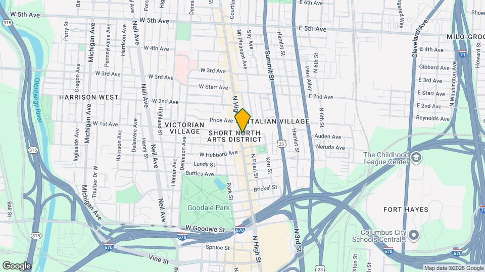 858 N High St | Rentals in Columbus, OH