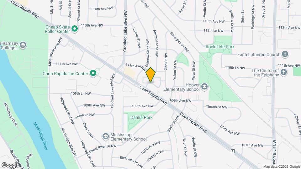 Cottages of Coon Creek Mgmt Apartments and Nearby Coon Rapids ...