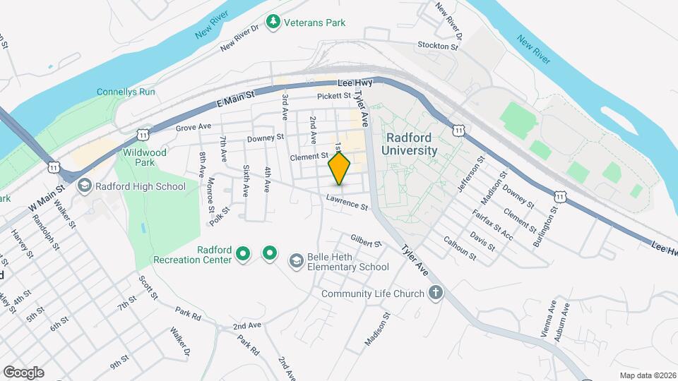 1100 Calhoun St Apartments | Radford, VA Apartments For Rent