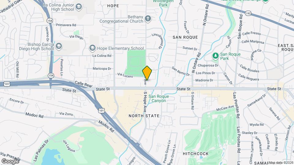 Hope Gardens Apartments and Nearby Santa Barbara Apartments For Rent ...