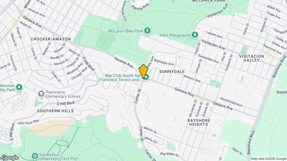 Carter Terrace Apartments and Nearby San Francisco Apartments For Rent ...