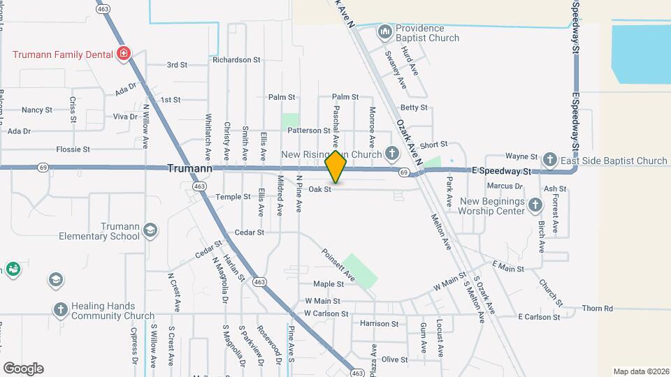 Oak Street Apartments and Nearby Trumann Apartments For Rent | Trumann, AR