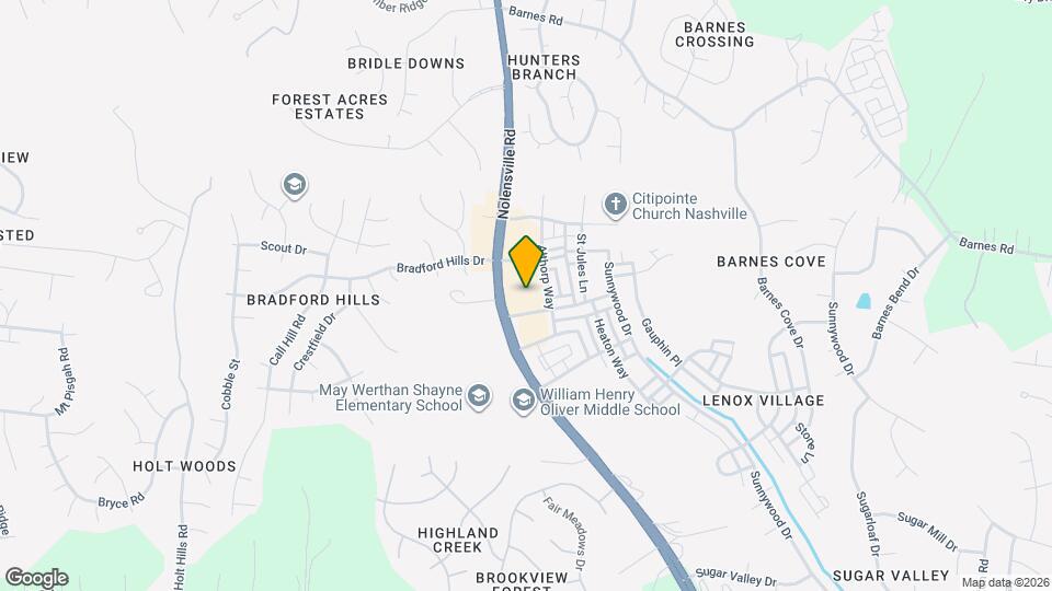 Lenox Village Town Center Apartments and Nearby Nashville Apartments ...