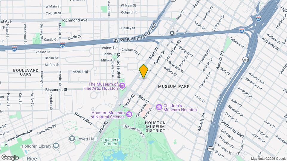 Venue Museum District Apartments and Nearby Houston Apartments For Rent ...