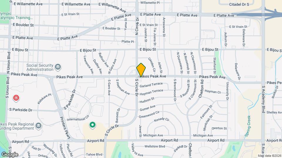 Parkhill Apartments and Nearby Colorado Springs Apartments For Rent ...