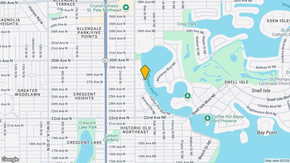 Snell Isle Luxury Waterfront Apartment Homes and Nearby St. Petersburg ...