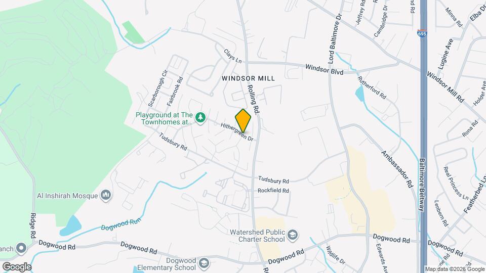 Crosswinds at Rolling Road Apartments and Nearby Windsor Mill ...