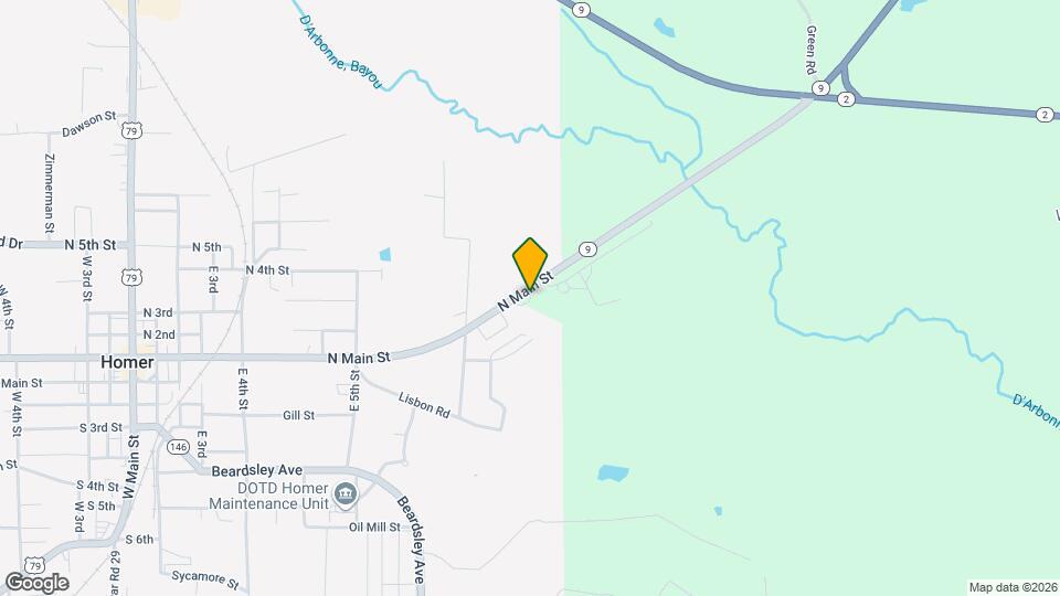 Claiborne Place Apartments and Nearby Homer Apartments For Rent | Homer, LA