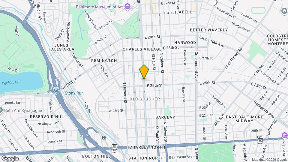 Charles Village Apartments and Nearby Baltimore Apartments For Rent ...