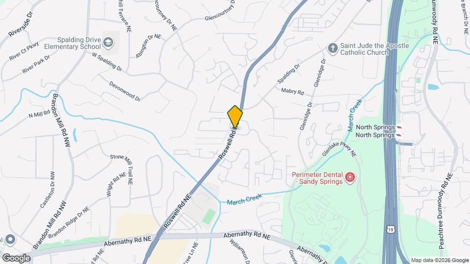 The Celebration at Sandy Springs Apartments and Nearby Sandy Springs ...
