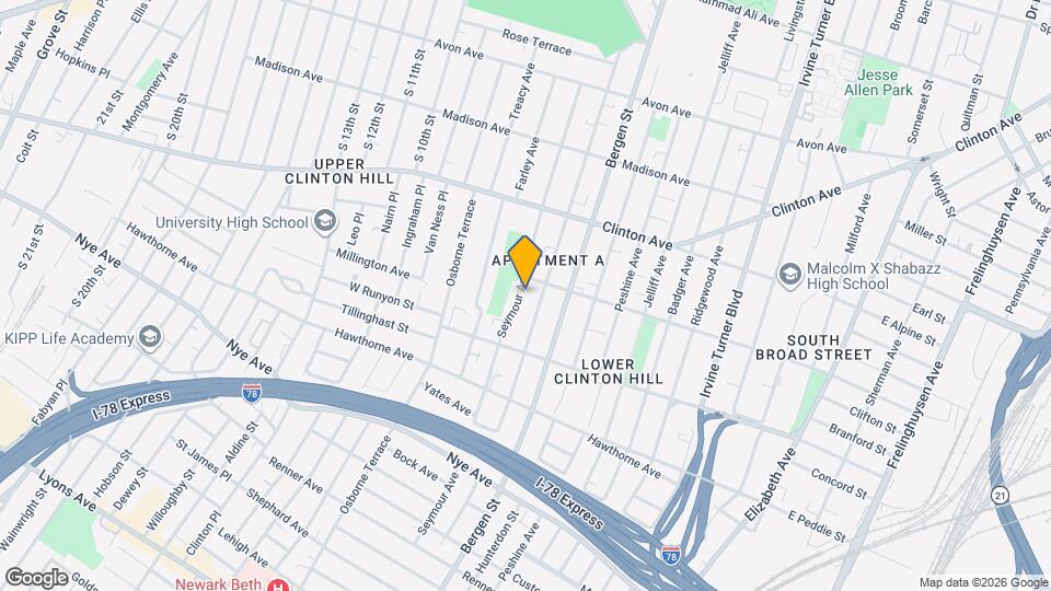 172 Seymour Ave Apartments and Nearby Newark Apartments For Rent ...