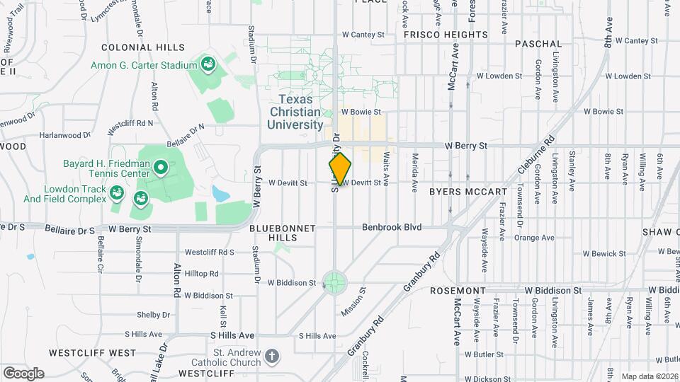 3201 S University Dr | Rentals in Fort Worth, TX