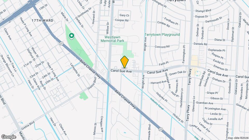 Oak Alley Apartments and Nearby Terrytown Apartments For Rent ...